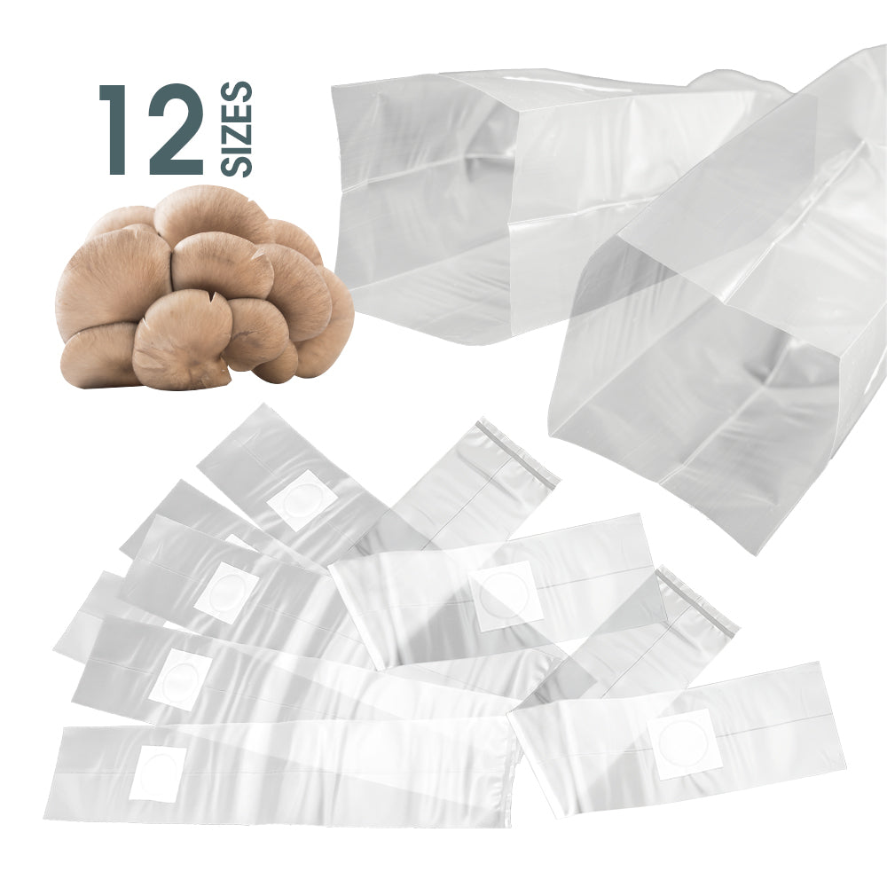 PVC Mushroom Spawn Grow Bag with Ventilated Window – MUCIAKIE